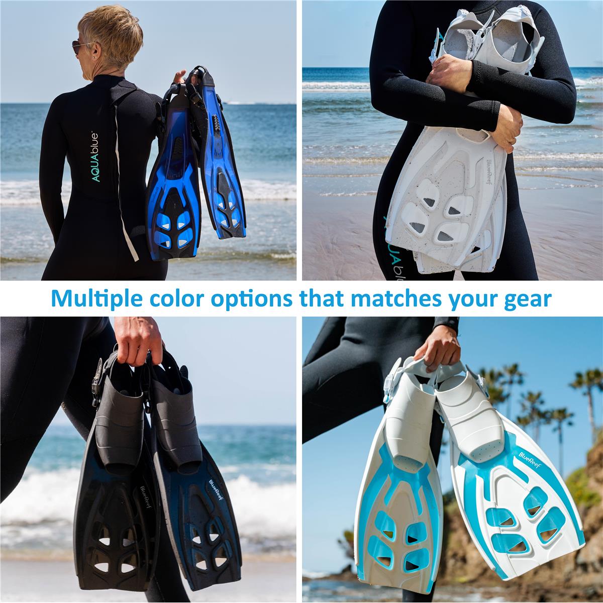 Blue Reef Bay Fins | eBay