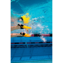 Finis Positive Drive Swim Fins, Yellow/Black - Scuba