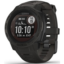 Garmin Instinct Solar GPS Smart Watch w/Solar Charging - Scuba