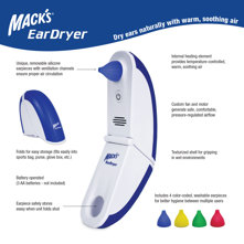 Mack's Ear Dryer - Scuba