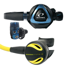 Oceanic Delta 50 DIN Alpha 8 Reg Package - Scuba