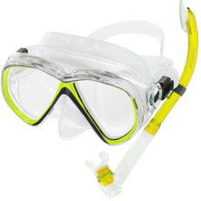 Blue Reef Fisheye Clear Mask & Snorkel Package