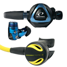 Oceanic Delta 50 Yoke Alpha 10 Reg Package - Scuba