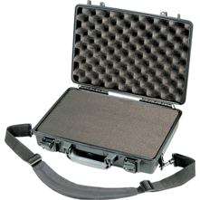 Pelican 1470 Computer Watertight Hard Case, Black - Scuba