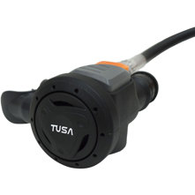 Tusa SS-0002 Duo Air II Alternate Combo Inflator SS-0002U BK - Scuba