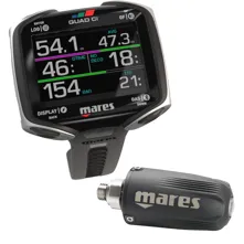 Mares Quad Ci Dive Computer with LED Tank Module 2.0 Transmitter MRSQCDCK