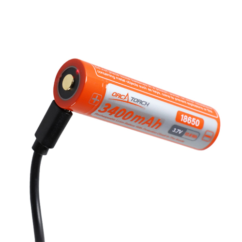 Rechargeable 18650 Batteries - Scuba