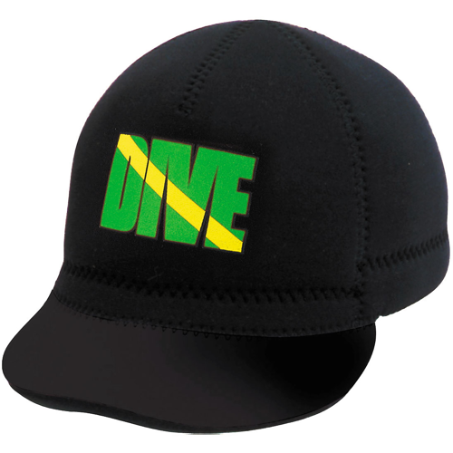 Squid Cap with NITROX DIVE Flag, Black CAP021 - Scuba