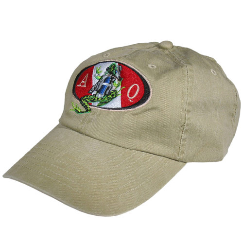 Amphibious Outfitter Embroidered Cap, Khaki CAP120 - Scuba