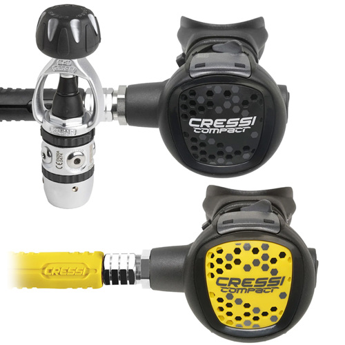 Cressi XS Compact AC2 Regulator and Octopus HY787051 - Scuba