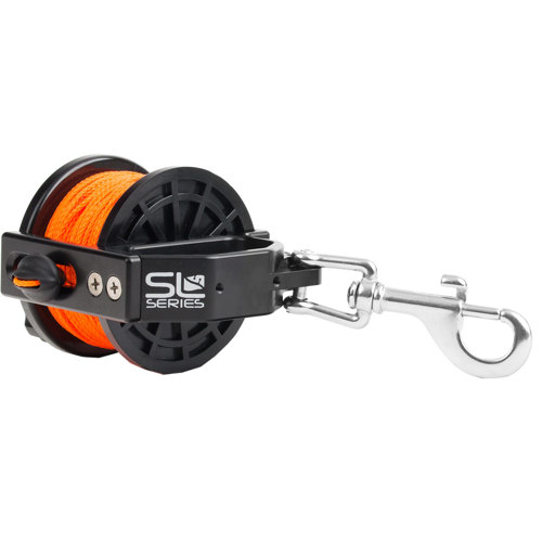 Dive Rite Slide Lock Safety 140' (42.7m) Reel - Scuba
