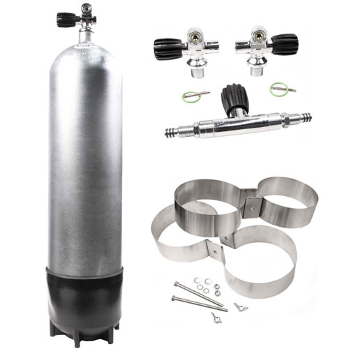 Faber High Pressure Steel Tank Set - Scuba