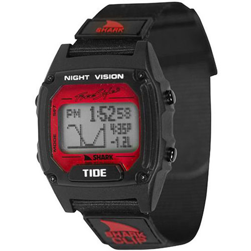 Freestyle Shark Classic Clip Tide Watch, Black/Red 10027113 - Scuba