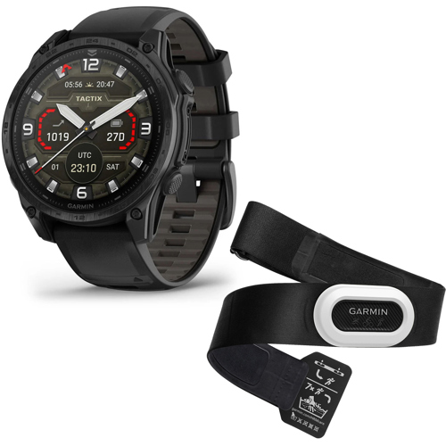 Garmin tactix 8 AMOLED Tactical GPS Smartwatch w/HRM-Pro Plus Heart ...