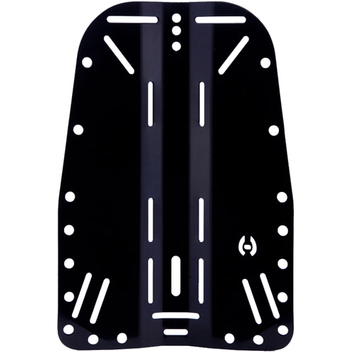 Hollis Aluminum Back Plate, Black 208.1290.000 - Scuba