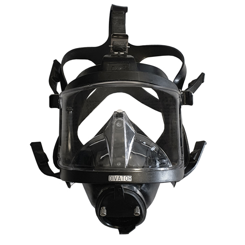 Interspiro Divator Full Face Mask with Normal Pressure Breathing Valve ...