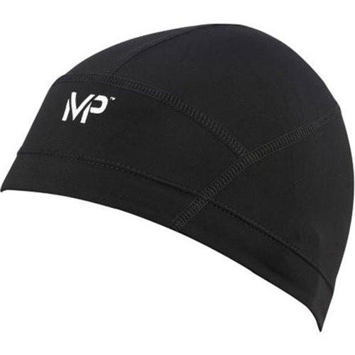 Michael Phelps (MPS) Compression Swim Cap, Black - Scuba