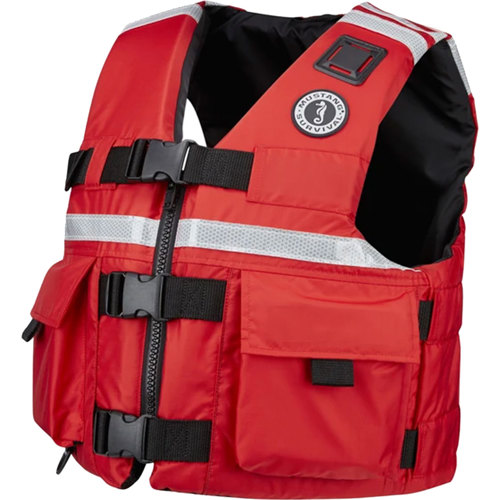 Mustang Survival SAR Vest w/ SOLAS Reflective Tape - Scuba