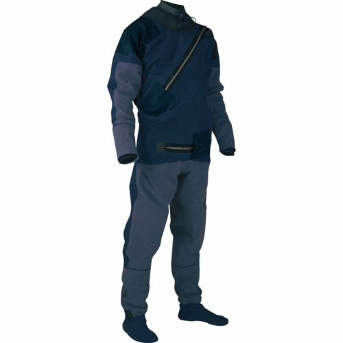 Mustang Tactical Operations Dry Suit, Navy Blue - Scuba