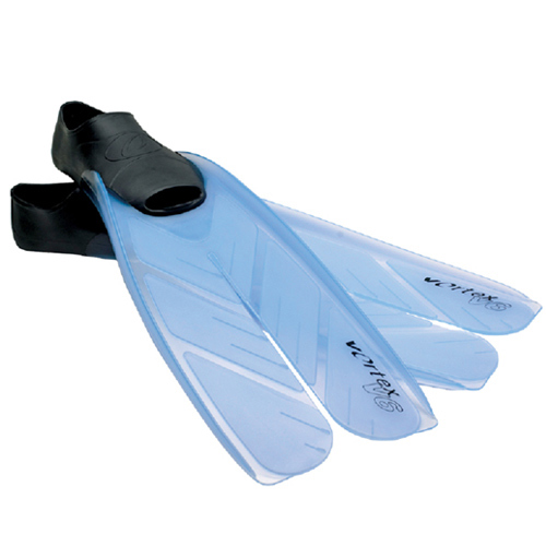 Oceanic Vortex V-6 Full Foot Split Fins - Scuba
