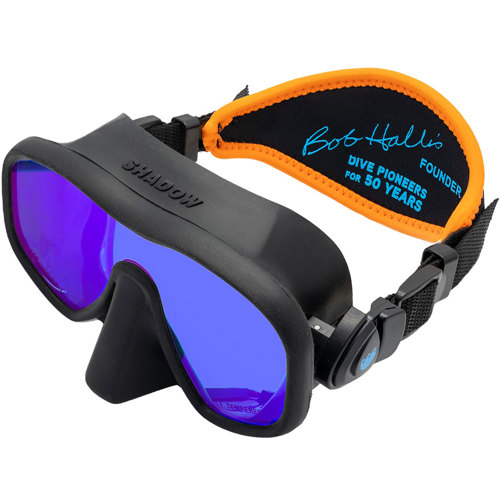 Oceanic Shadow 50 Year Anniversary Limited Edition Mask, Black - Scuba