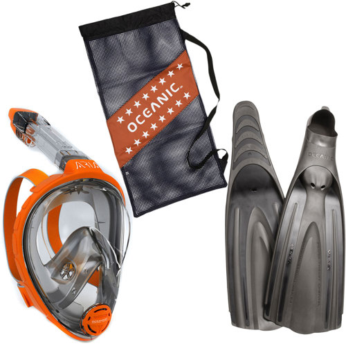 Full Face Mask & Oceanic Fin Package - Scuba