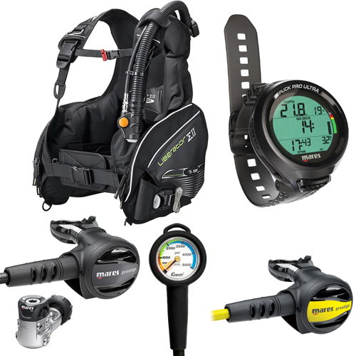 Tusa Liberator Prestige Pro Package - Scuba