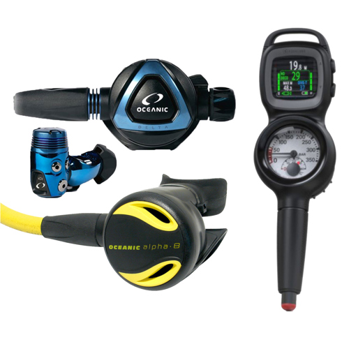 Oceanic Delta 50 Yoke, Alpha 8, I330R Reg Package