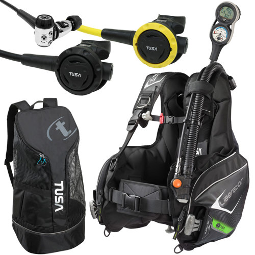 TUSA Liberator Analog Package ~ Includes Liberator BCD, RS-1001 Regulator, Element 3 Gauge ...