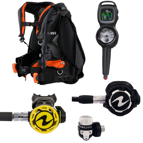 Aqualung Travel Dive DIN Package PCKU9 - Scuba