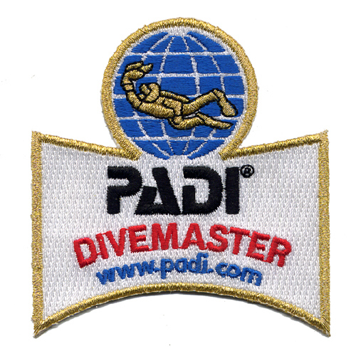 PADI DIVEMASTER Emblem 21012 (PD) - Scuba PADI DIVEMASTER Emblem 21012 (PD) - Scuba