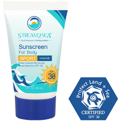 Stream2Sea Sunscreen Sport SPF 30, 1 fl. oz. (30 ml) - Scuba