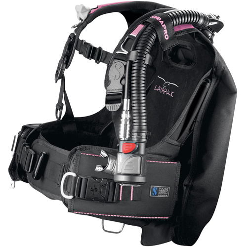 Scubapro Ladyhawk Bcd With Air 2 Alternate Inflator Scuba