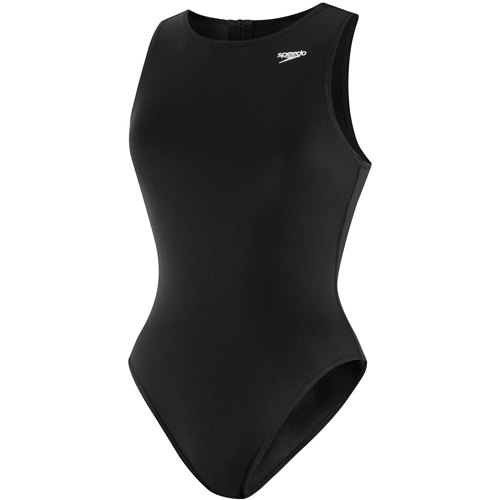 Speedo Avenger Women's Water Polo Suit, Black - Scuba