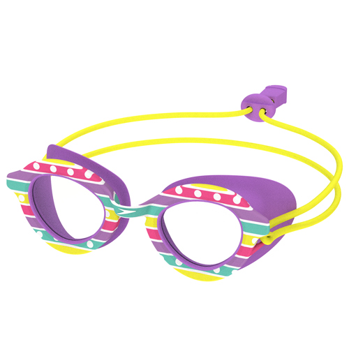 Speedo Sunny G Pop Sea Shells Print Swim Goggles for Kids - Scuba