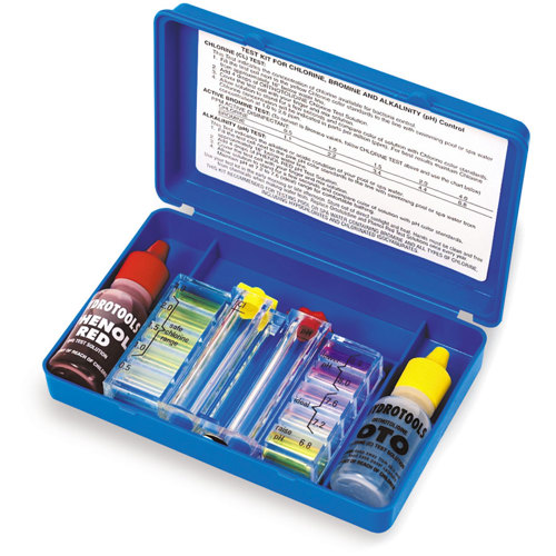 Swimline Deluxe Two-Way Pool Test Kit - Scuba