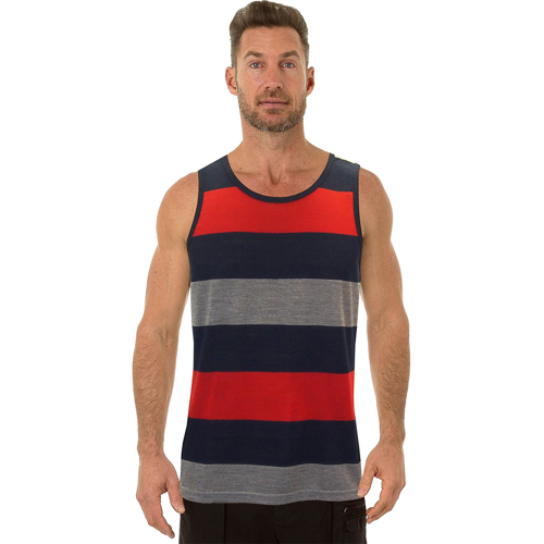 Uzzi Men's Engineered Grindle Tank Top - Scuba