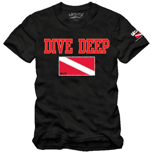 Uzzi Dive Deep T-Shirt - Scuba