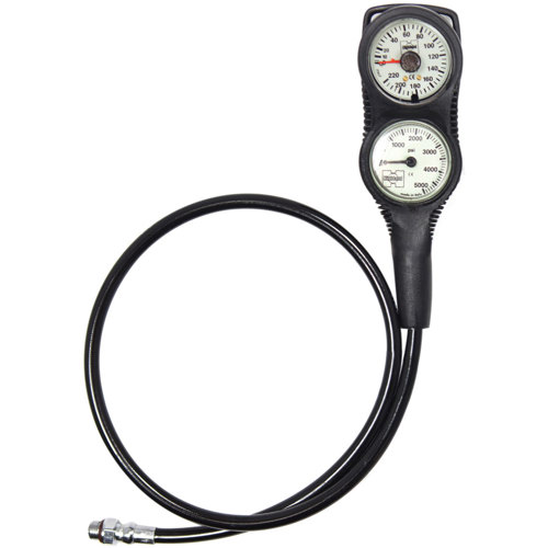 Highland by XS Scuba Miflex Two Gauge Console - Scuba Highland by XS Scuba Miflex Two Gauge Console - Scuba