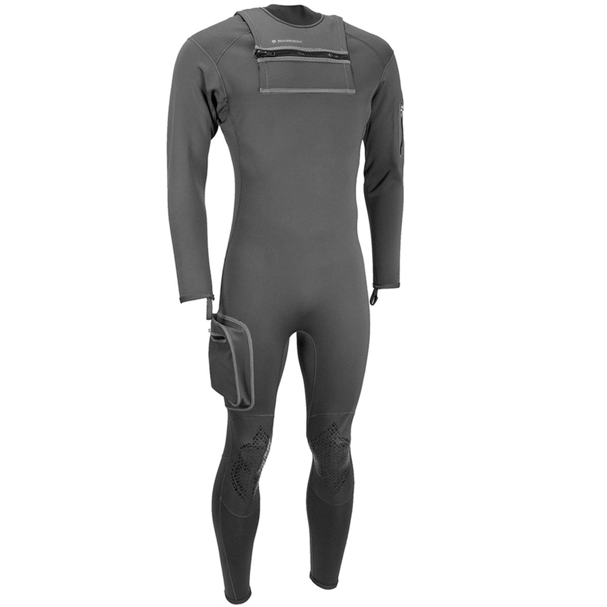 Sharkskin Titanium 2 Chillproof Chest Zip Fullsuit with Hood and Socks ...