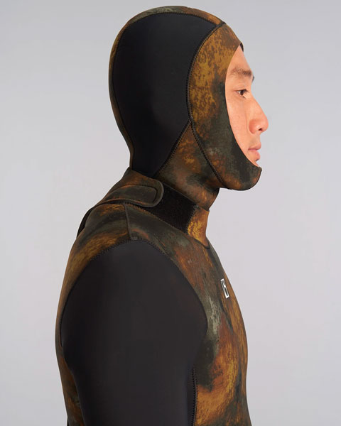 7TILL8 2mm Custom Bibbed Hood - Scuba
