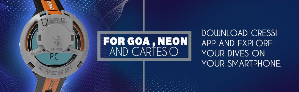 Cressi Bluetooth Interface for Goa, Neon and Cartesio - Scuba