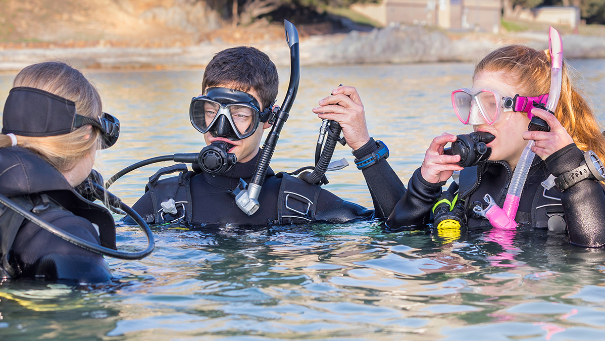 Why The Long Hose? - Scuba.com