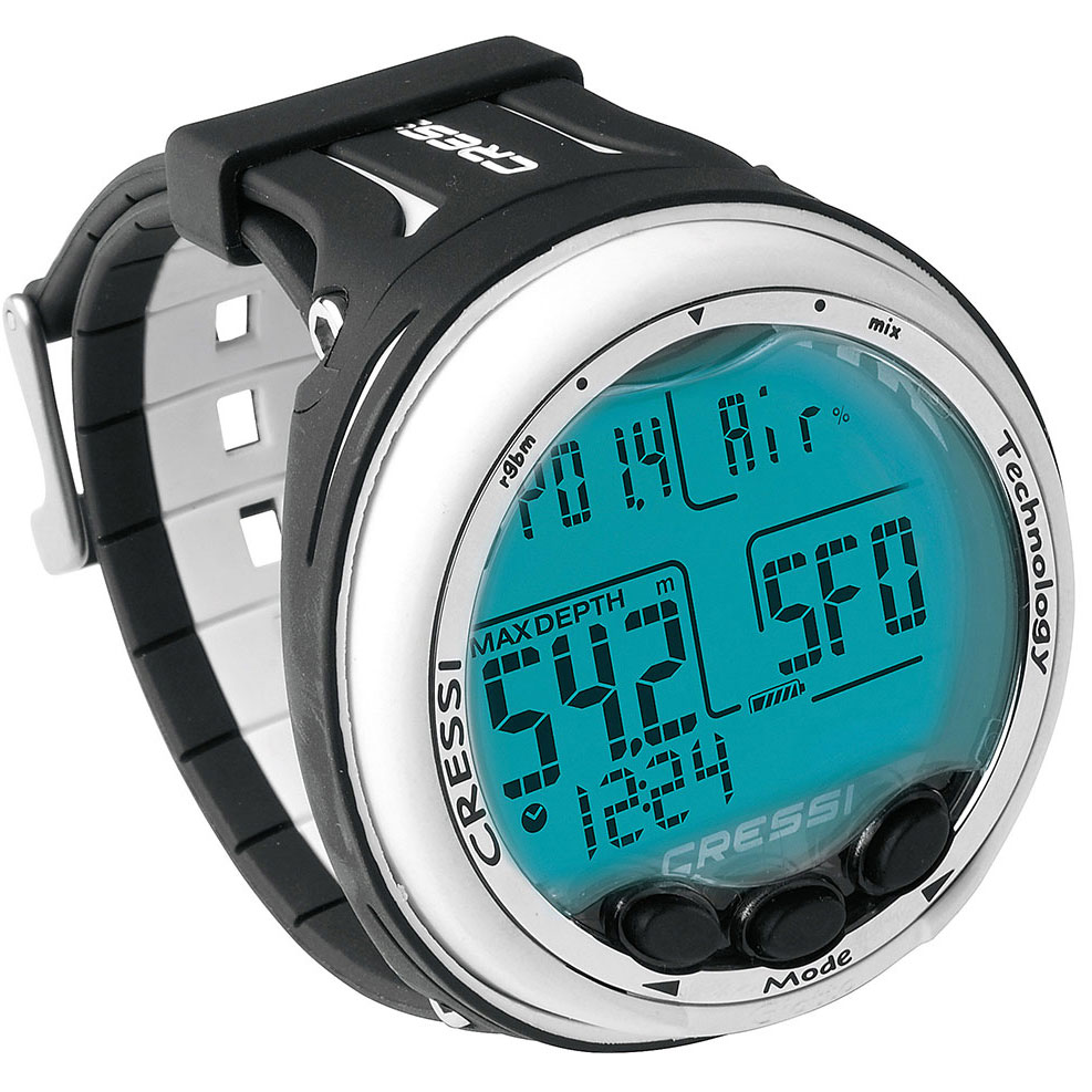 Cressi GIOTTO Wrist Scuba Dive Computer Black/white for sale online | eBay