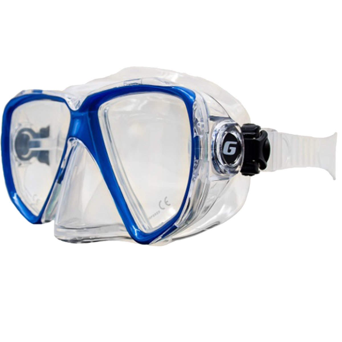 Genesis Glance Purge Scuba Diving Dive Mask FreeDiving Clear SM8900CL ...