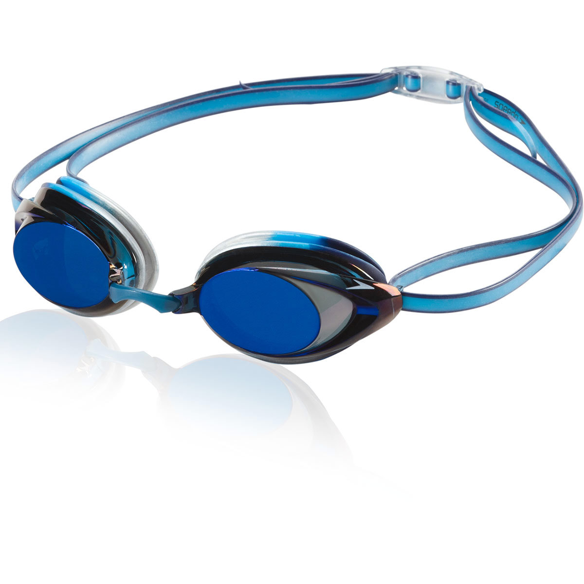 Speedo Vanquisher 2.0 Mirrored Adult Swim Goggle Blue Tg25023 for sale ...